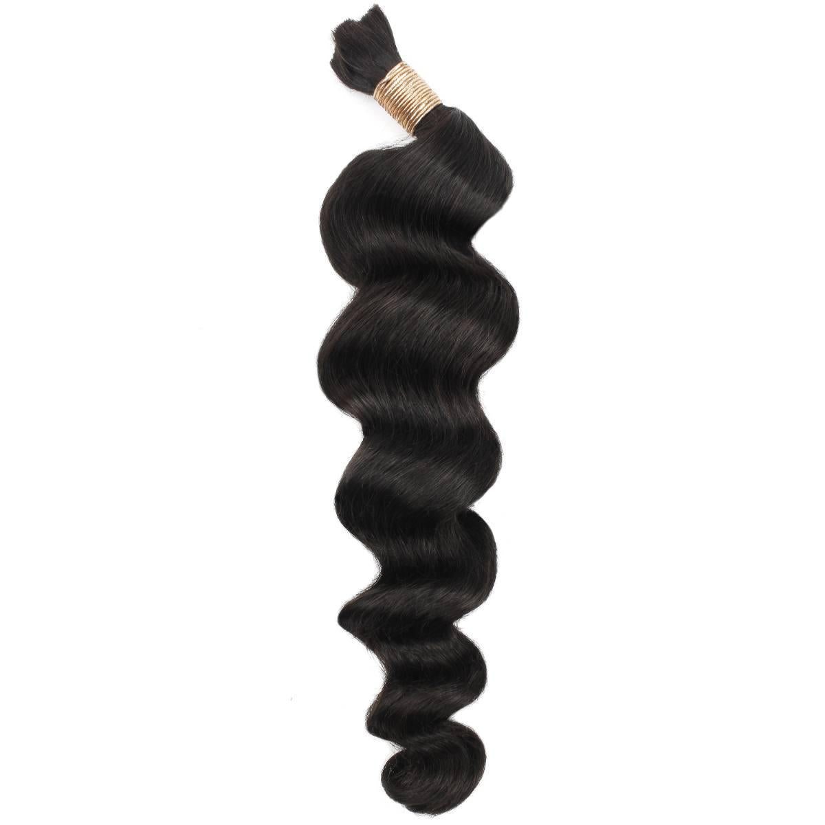 Loose Wave Bulk Human Hair Extensions – Boujee Hair by Karla LLC